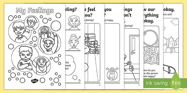 Feelings Activity Booklet - Teaching Resources
