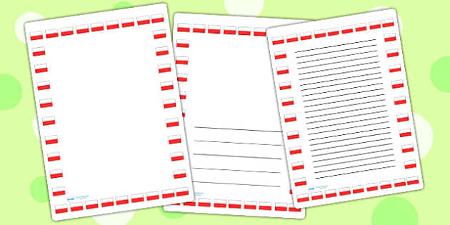 FREE! - Szablon do pisania Polskie flagi (teacher made)