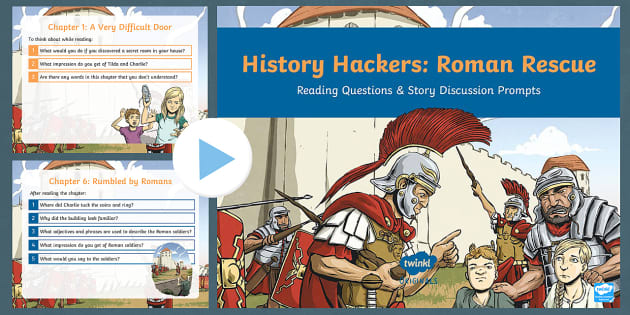 KS2 Ancient Romans Story 'History Hackers: Roman Rescue' Guided Reading