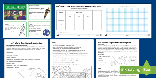 KS2 Science Experiments | World Cup Themed (teacher made)