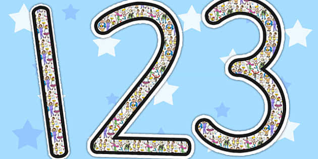 Character Display Numbers to Support Teaching on Charlie and the Chocolate