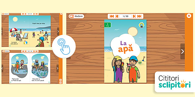 FREE! - Plan de literație cu litera P | „La apă” - Twinkl România