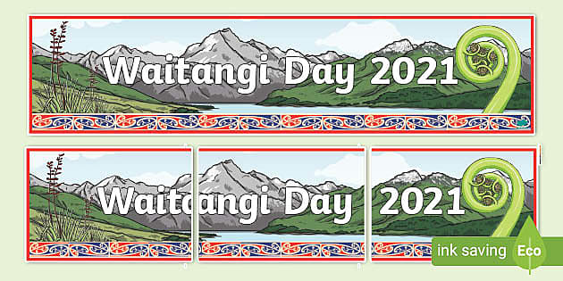 Waitangi Day Display Banner