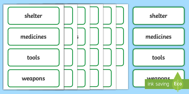 Aboriginal and Torres Strait Islander Country Word Cards