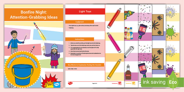 25 Bonfire Night and Firework Activity Ideas for Learners with SEND