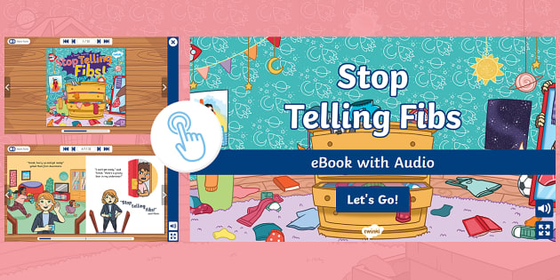 Stop Telling Fibs eBook with Audio | Twinkl Originals