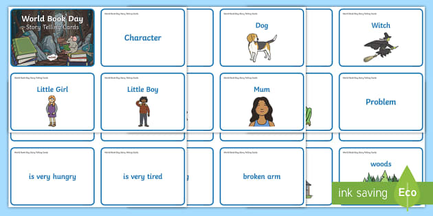 FREE! - World Book Day Story Cards (teacher made) - Twinkl