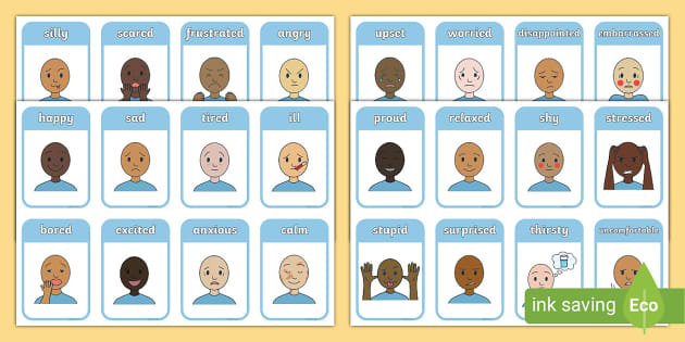 Twinkl Symbols Feelings And Emotions Cards Teacher Made
