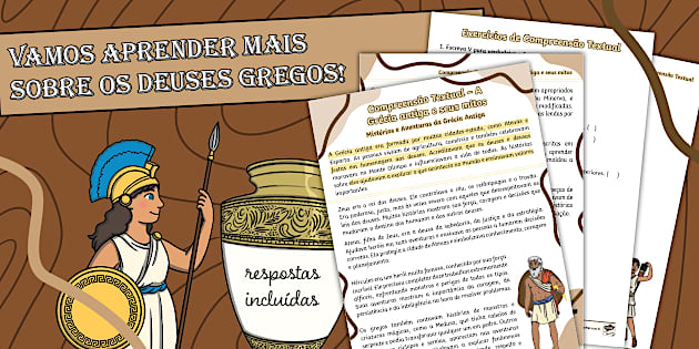 Compreensão textual para alunos com TDAH e dislexia - A Grécia antiga e ...