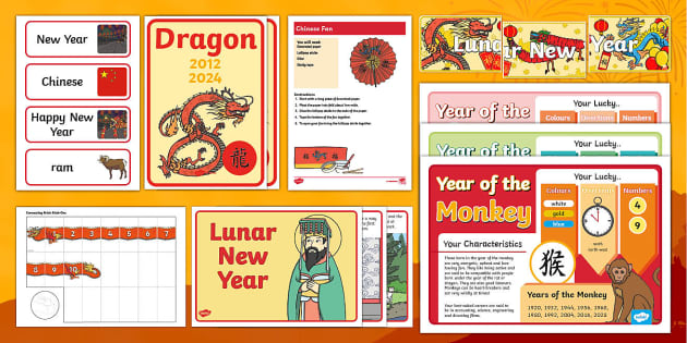 Lunar New Year Resource Pack - Teaching Resource - Twinkl