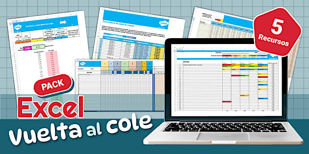 Pack de Excels para la Vuelta al Cole - Twinkl