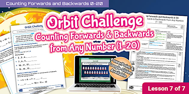 Counting Forwards & Backwards from Any Number (1–20)