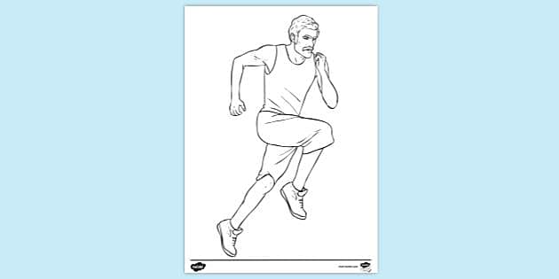 FREE! - Fitness Colouring | Colouring Sheets (teacher made)