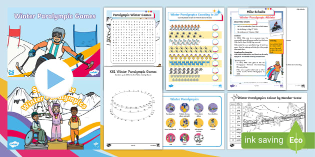 KS1 Winter Paralympics Resource Pack (teacher made) - Twinkl