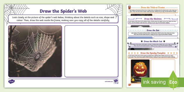 * NEW * Draw Halloween Art Activity Pack, Halloween Drawing