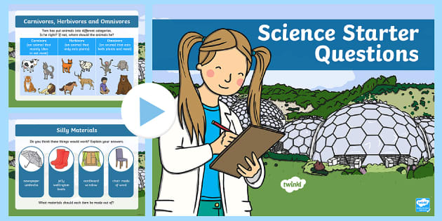 World Science Day Starter Questions PowerPoint