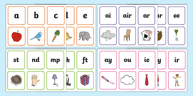 Phase 2-5 Sound Matching Cards Pack (teacher made) - Twinkl