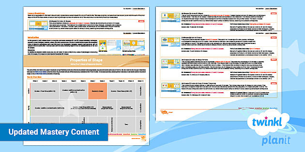 Year 1 Properties of Shape Maths Steps to Progression Overview