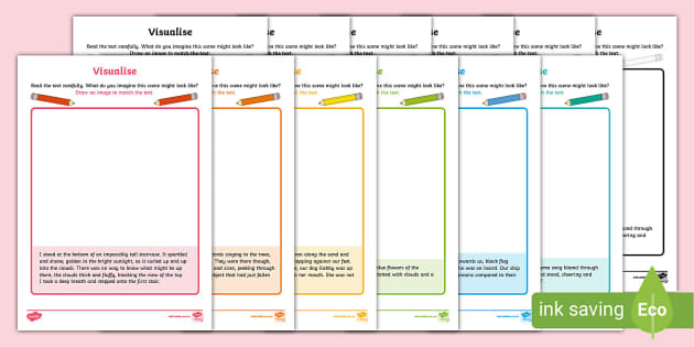 Visualising Activity Sheets | Visualising Reading Strategies