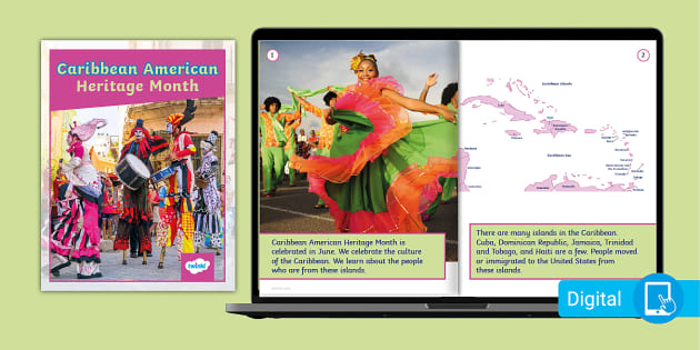 Caribbean American Heritage Emergent eBook | Twinkl USA