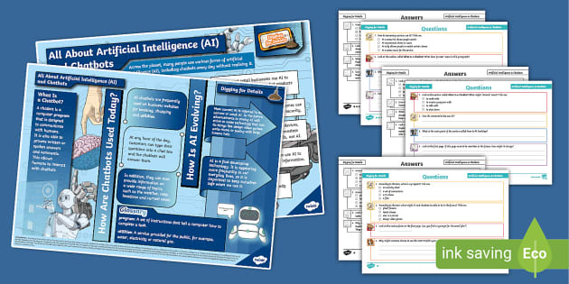 LKS2 Digging for Details: AI & Chatbots Infographic Activity