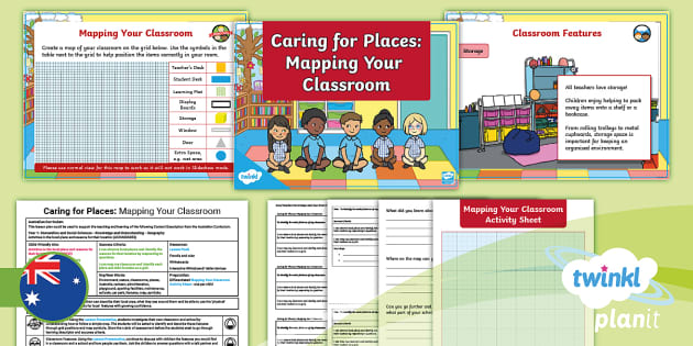 Year 1 HASS Caring for Places Lesson 6 Mapping Your Classroom