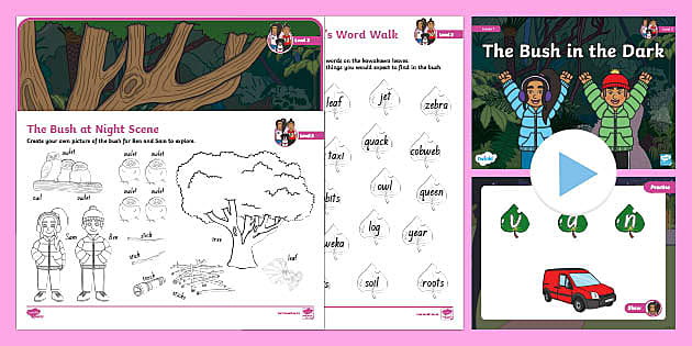 Recap 'j, v, w, x' Lesson Pack - Level 3 Week 8 Lesson 1