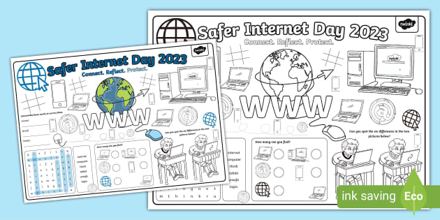 Safer Internet Day Activity Mat F-2 (teacher made) - Twinkl