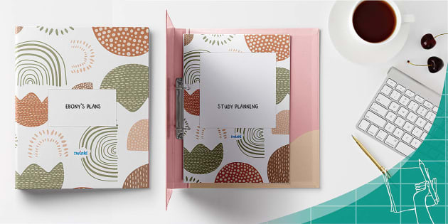 Pastel Neutrals | Personalised Binder Pack