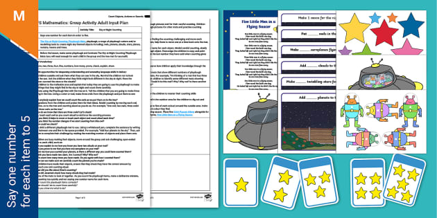 EYFS Maths: Sky at Night Counting Group Plan & Resource Pack