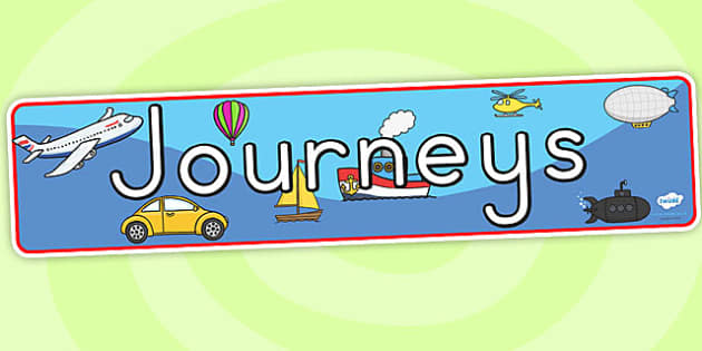 Free Journeys Display Banner Professor Feito Twinkl