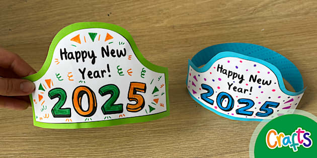 2025 New Year Crown | New Year Crafts (teacher made)