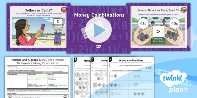 PlanIt Mathematics Year 3 Number and Algebra: Money and Financial ...