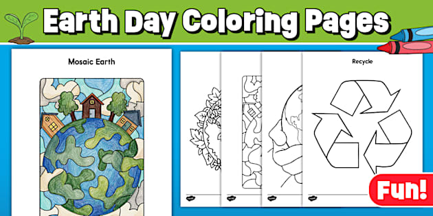 Earth Day Coloring Pages