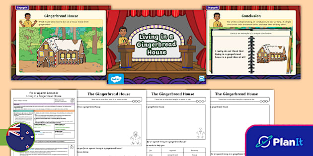 Phase1 For or Against Lesson 4:Living in a Gingerbread House