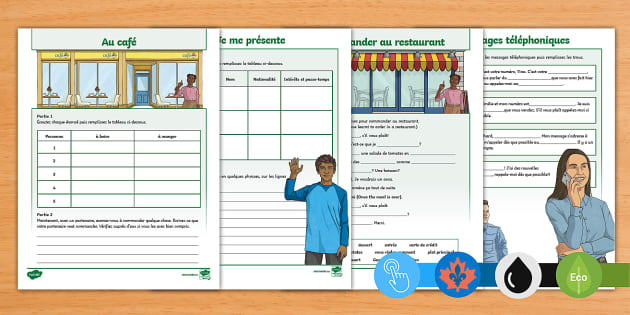 French Listening Activity Pack