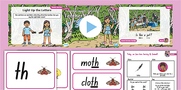 Twinkl Phonics Level 3 Week 3 Lesson 3 Pack: 'th' (voiced)