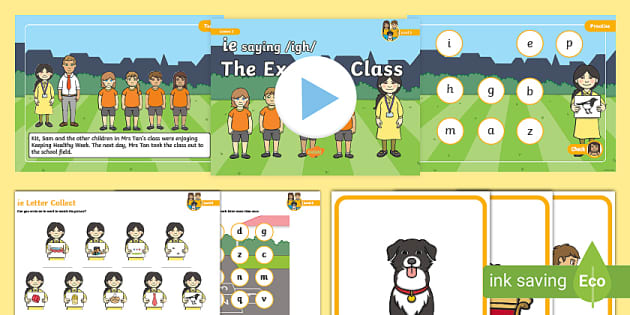 'ie saying igh' Phonics Lesson Plan - Primary Resources
