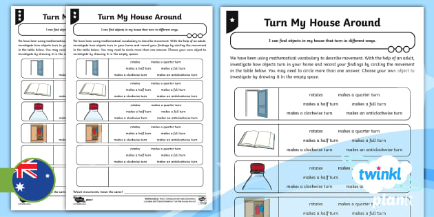 Year 2 Location and Transformation: Turn My House Around Home Learning ...