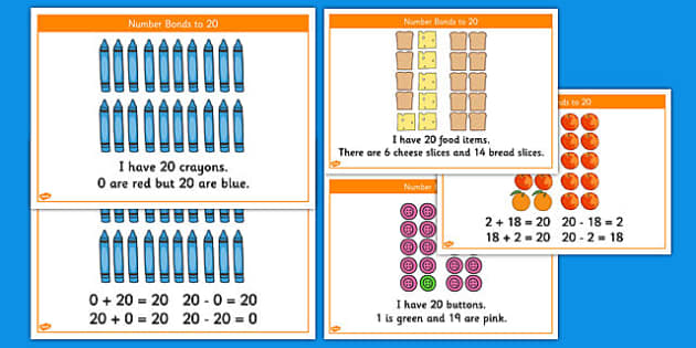 Number Facts of 20 Stories (teacher made)