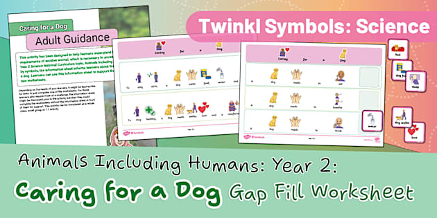 Twinkl Symbols: Science: Animals Including Humans: Year 2: Caring for a ...