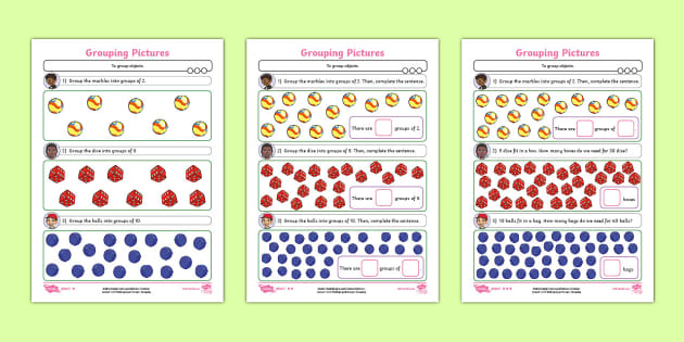 Equal Groups Maths Year 1 Multiplication Activity Sheets Equal Groups Maths Year 1 Multiplication Activity Sheets