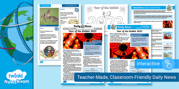 Year of the Rabbit 2023 - Chinese New Year For Kids - Twinkl