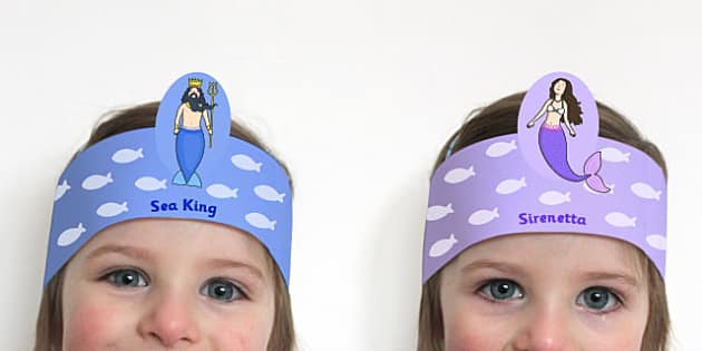 The Little Mermaid Role Play Headband (teacher made)