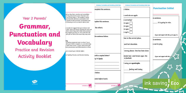 SATs: SPaG Revision Activities Booklet - Twinkl