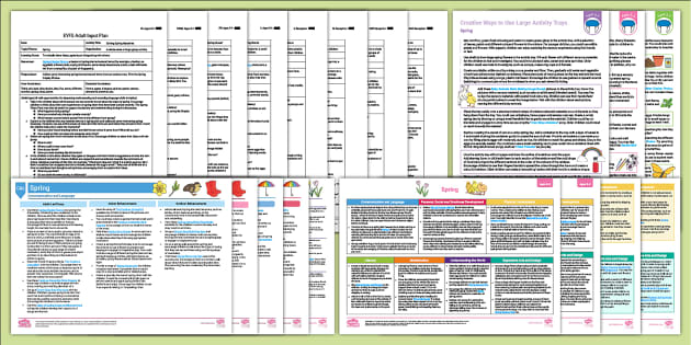 EYFS Ages 0-5 Spring Bumper Planning Pack | Twinkl - Twinkl