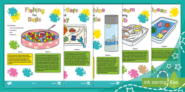 Summer Sensory Play for Babies (teacher made) - Twinkl