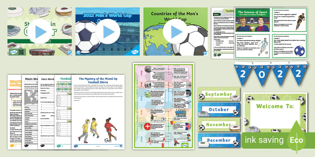 Men's World Cup Literacy and Educational Pack - Twinkl