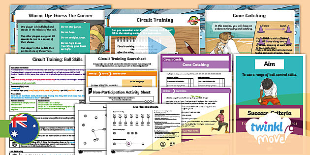 Move PE Year 3 Circuit Training: Lesson 3: Ball Skills