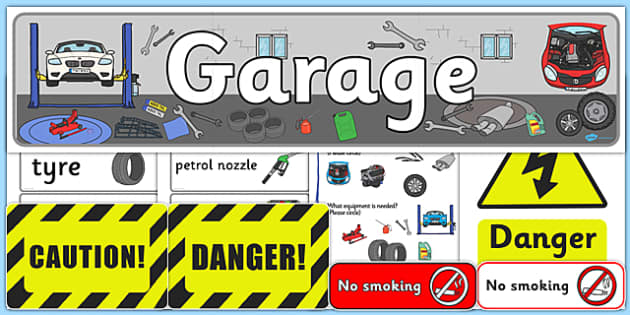 Mechanics & Garage Role Play Pack (teacher made)
